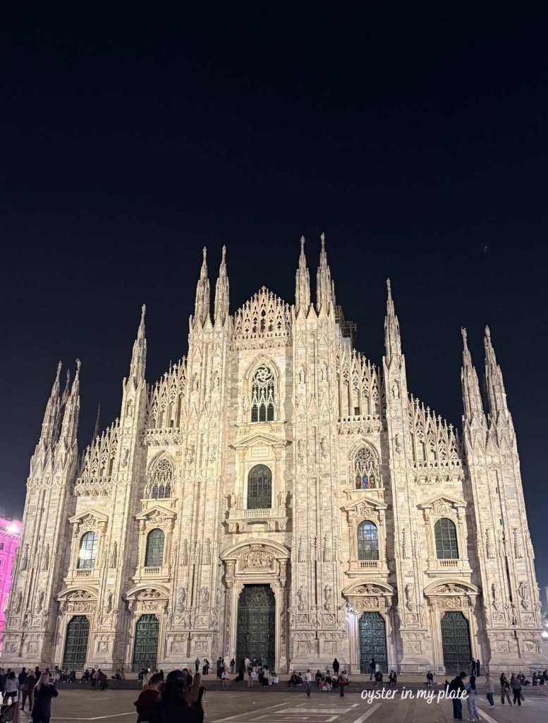 24시간 동안 즐기는 밀라노 여행 코스 - oyster in my plate